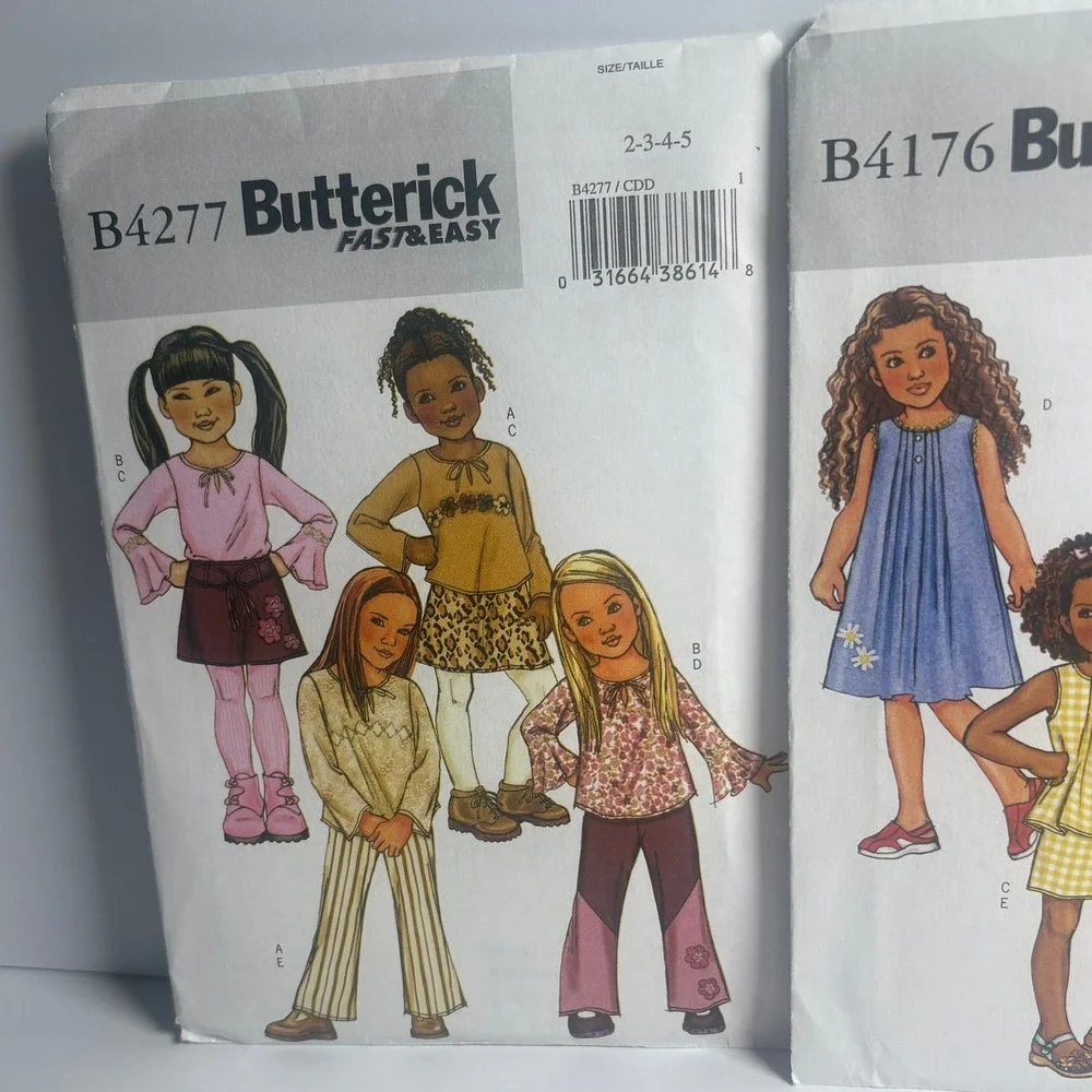 Butterick | Other | Butterick Sewing Patterns Lot 3 B4277 B476 B4966 ...